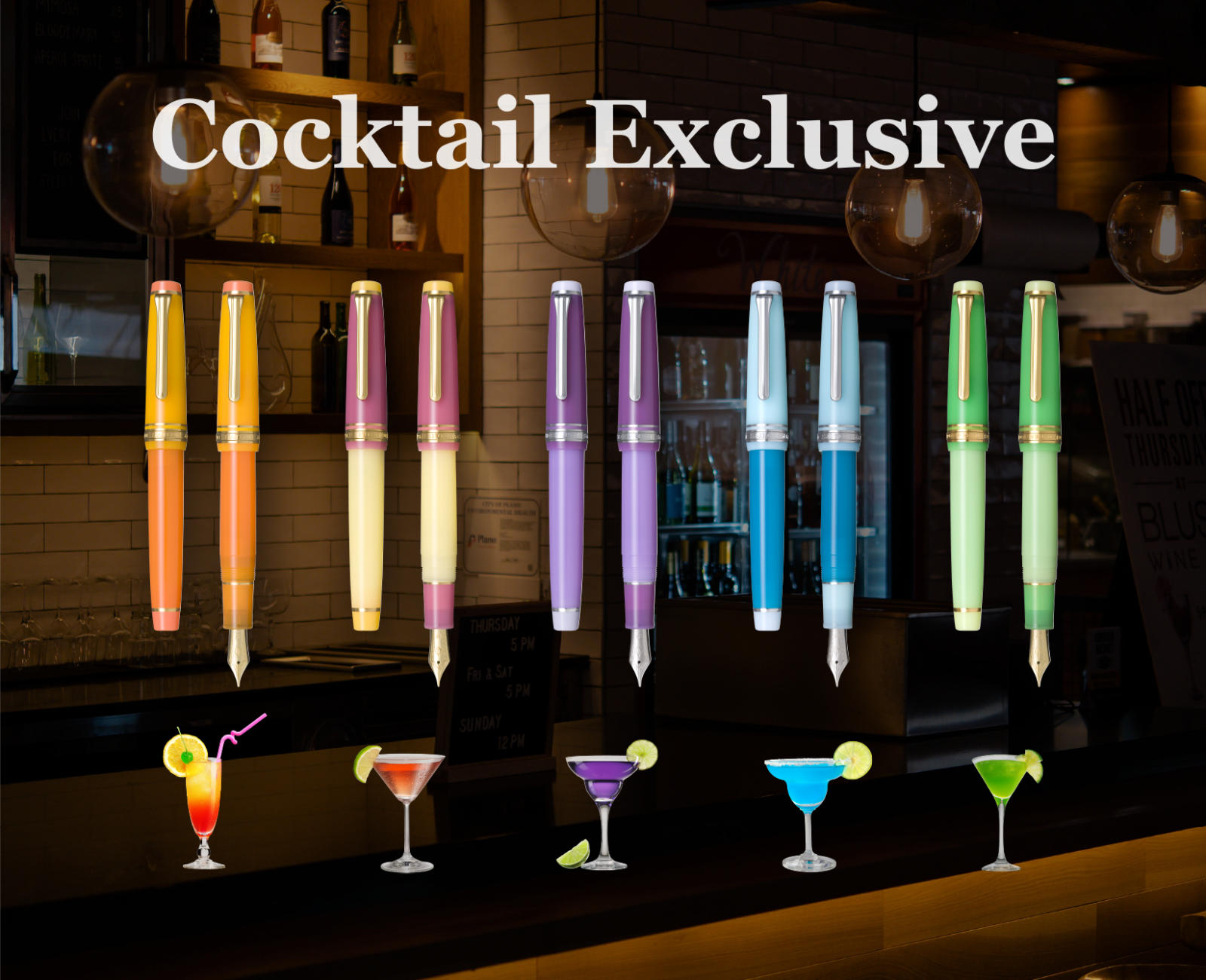 Cocktail Exclusive 2023 ‘Shake it up this Season, again’ | Sailor Pen