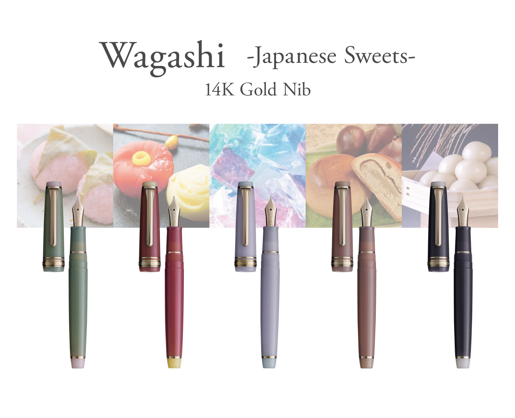 Japanese Sweets Fountain Pen | Sailor Pen
